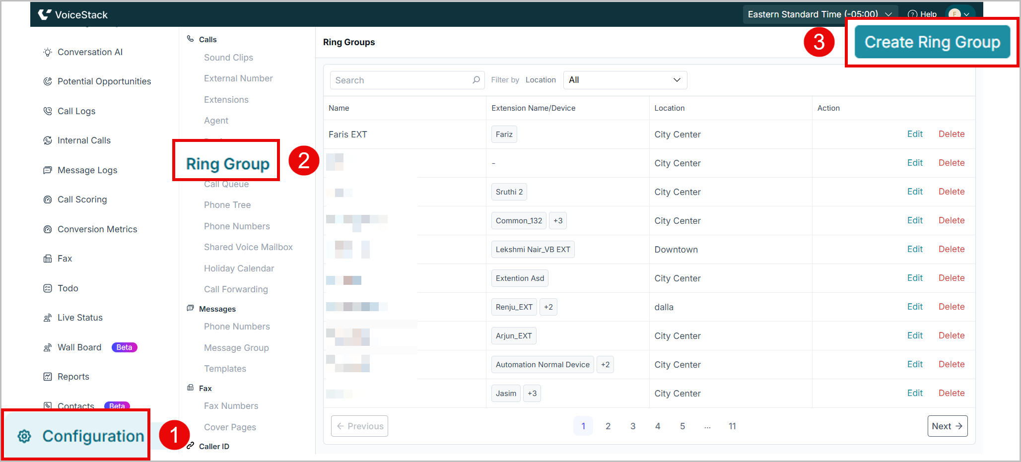 How to Set up a Ring Group with Longest Waiting Time – Voicestack-US